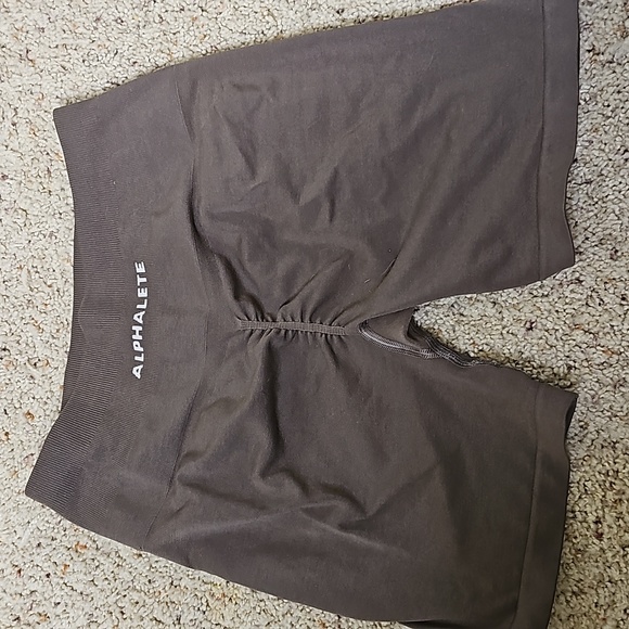 Alphalete | Shorts | Alphalete Amplify Short Mocha | Poshmark